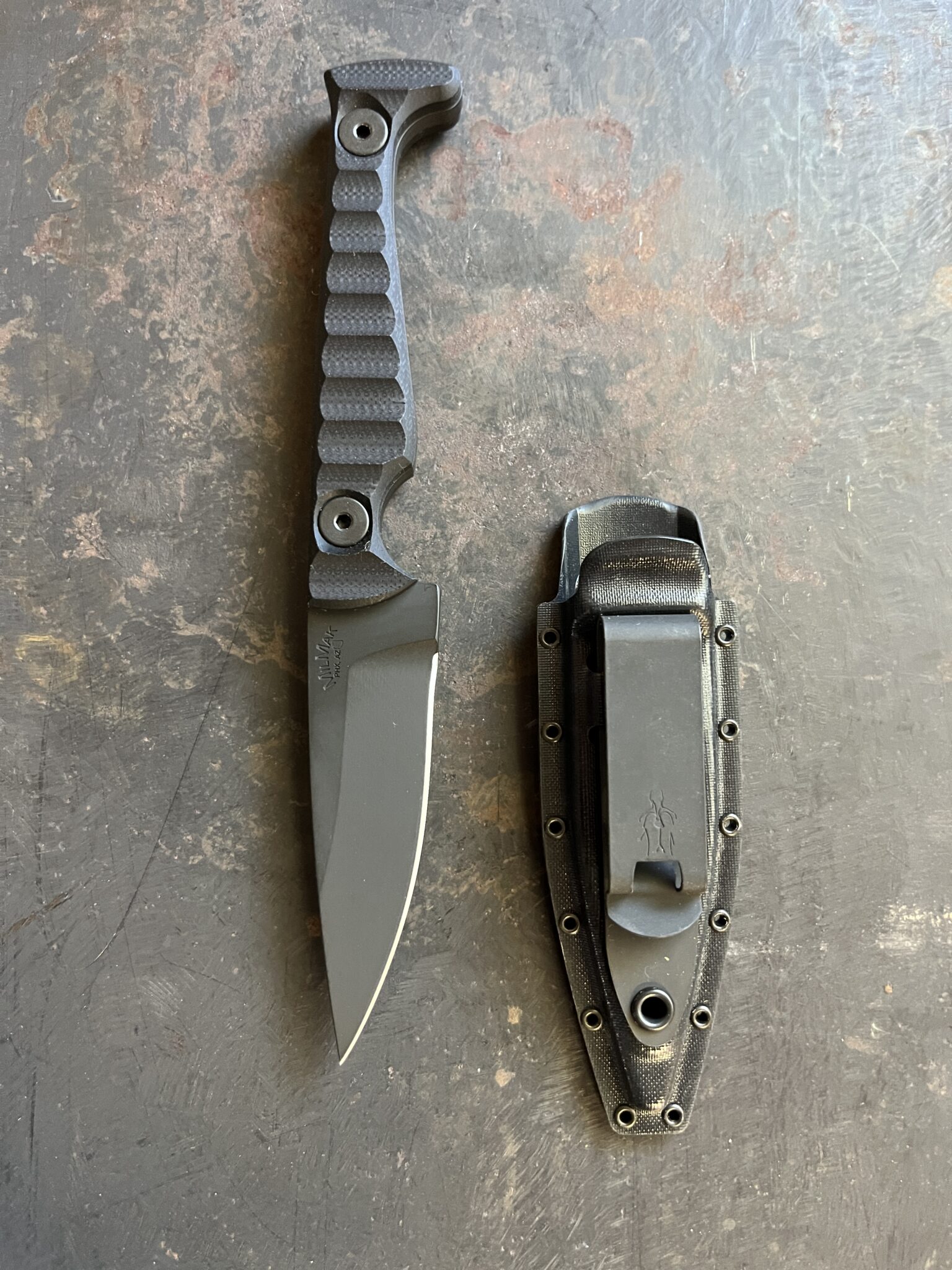 CCW - Black/Black - MilMak Blades - Hand Crafted Tactical Blades ...